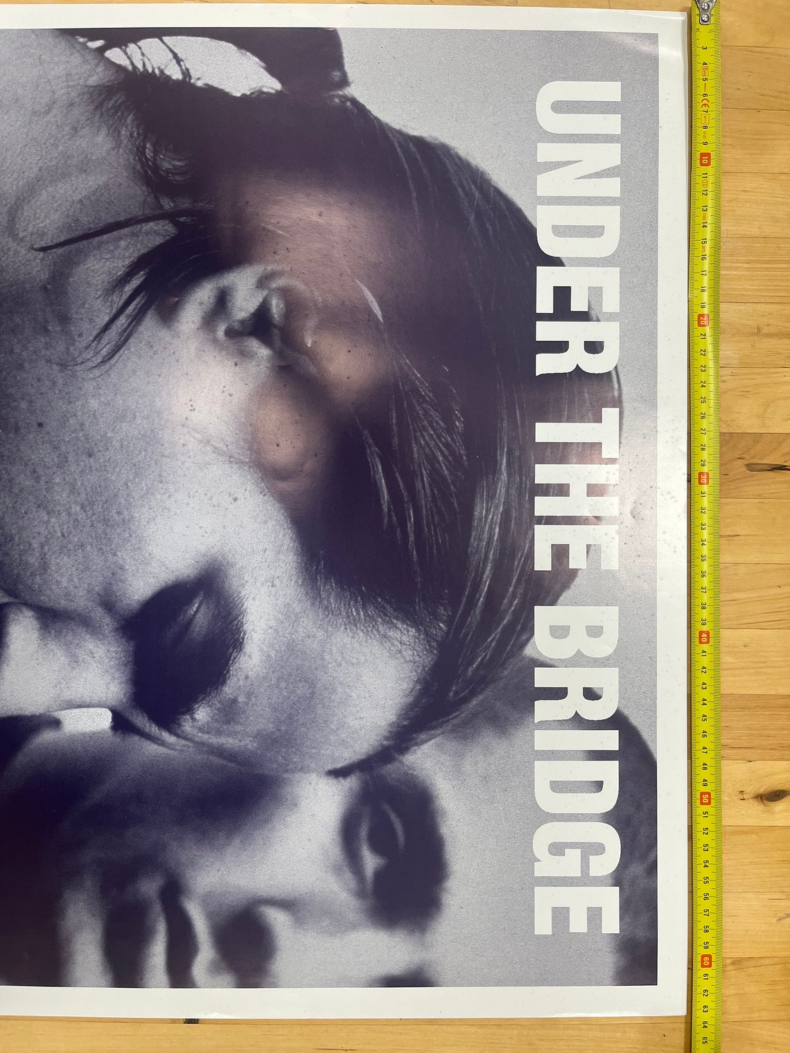 RHCP Vintage Poster 1991: Anthony Kiedis John Frusciante - Etsy