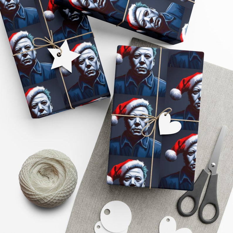 Michael Myers Gift Wrap - Etsy