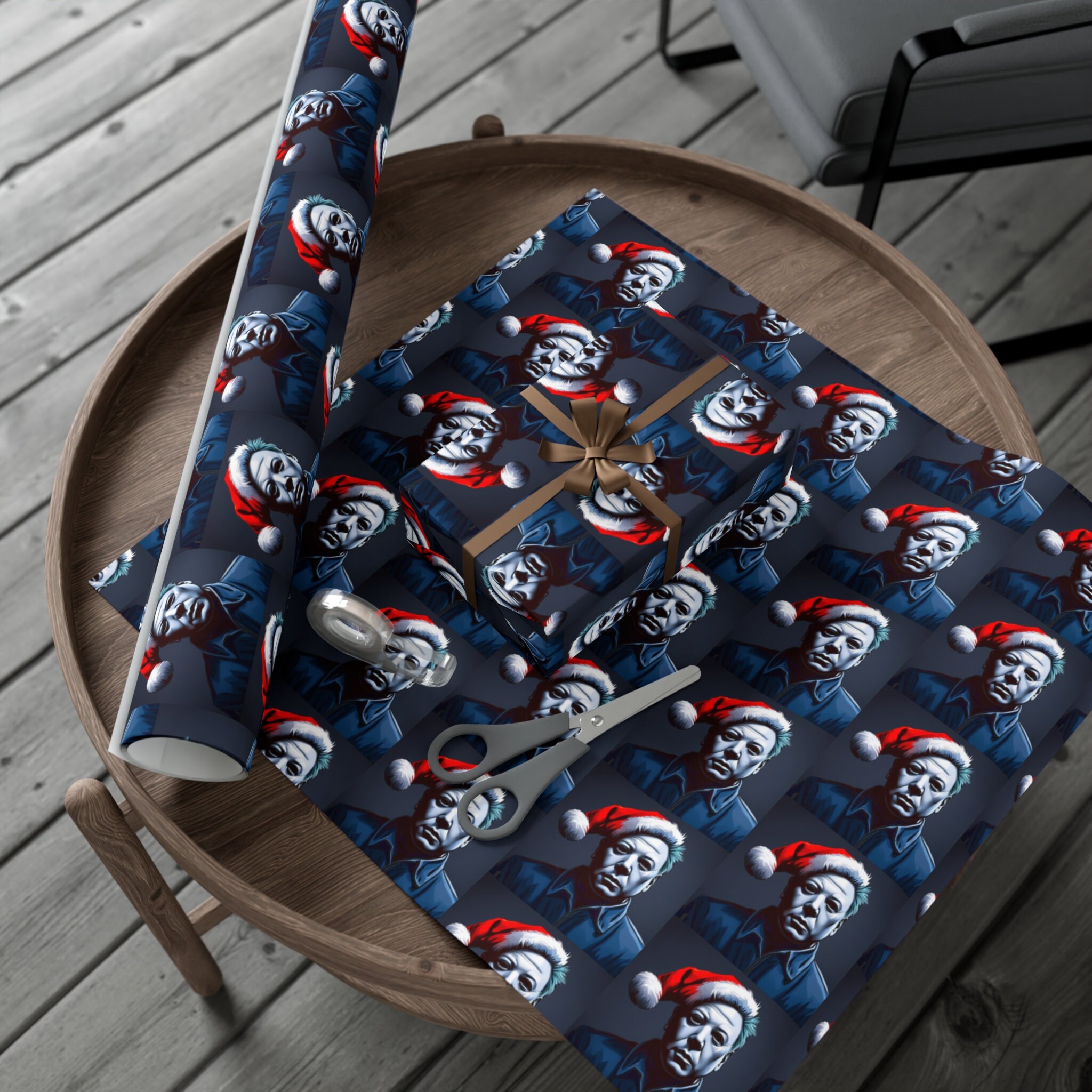 Michael Myers Gift Wrap - Etsy