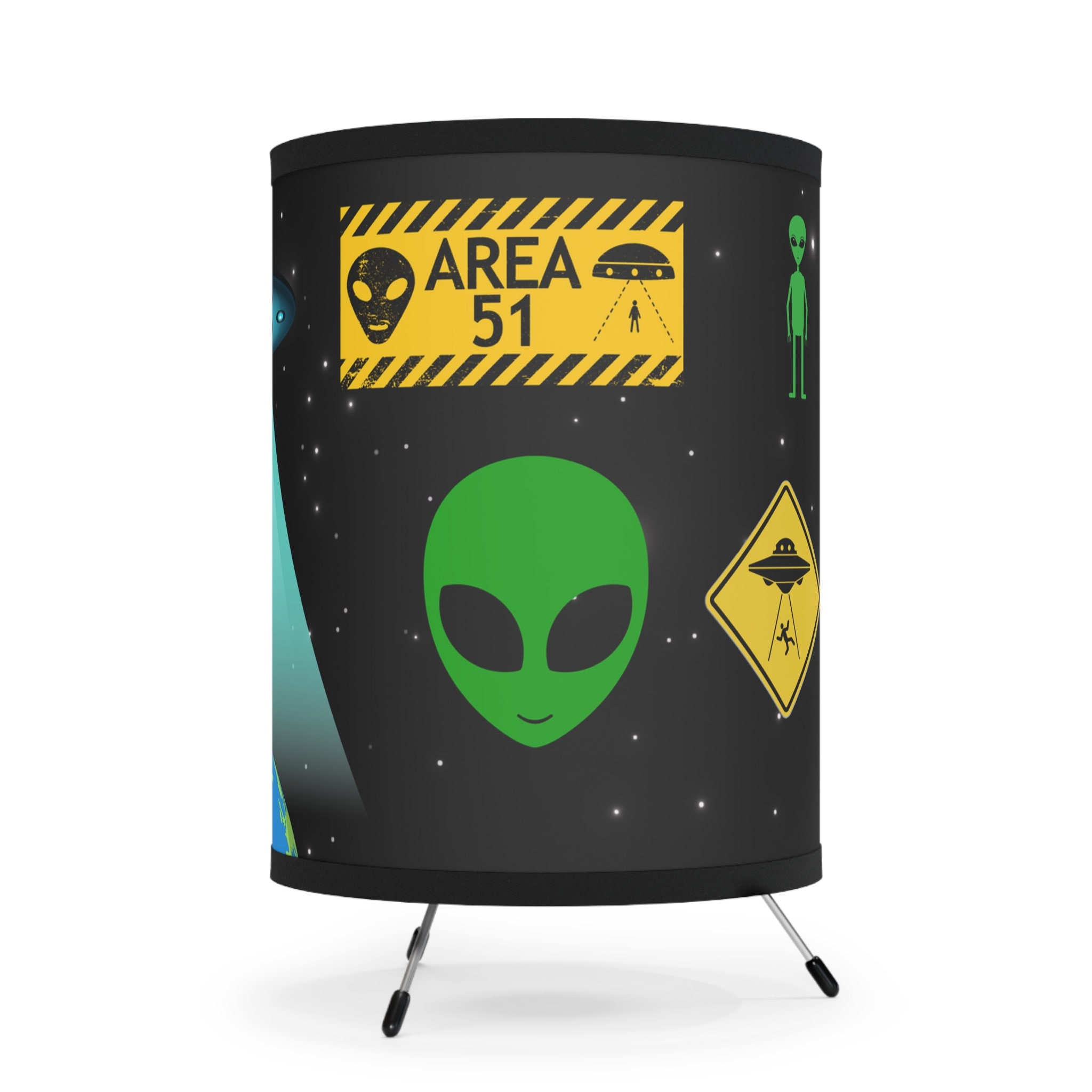 Alien Lamp, Alien Decor, UFO, Alien Room Decoration, Alien Light ...