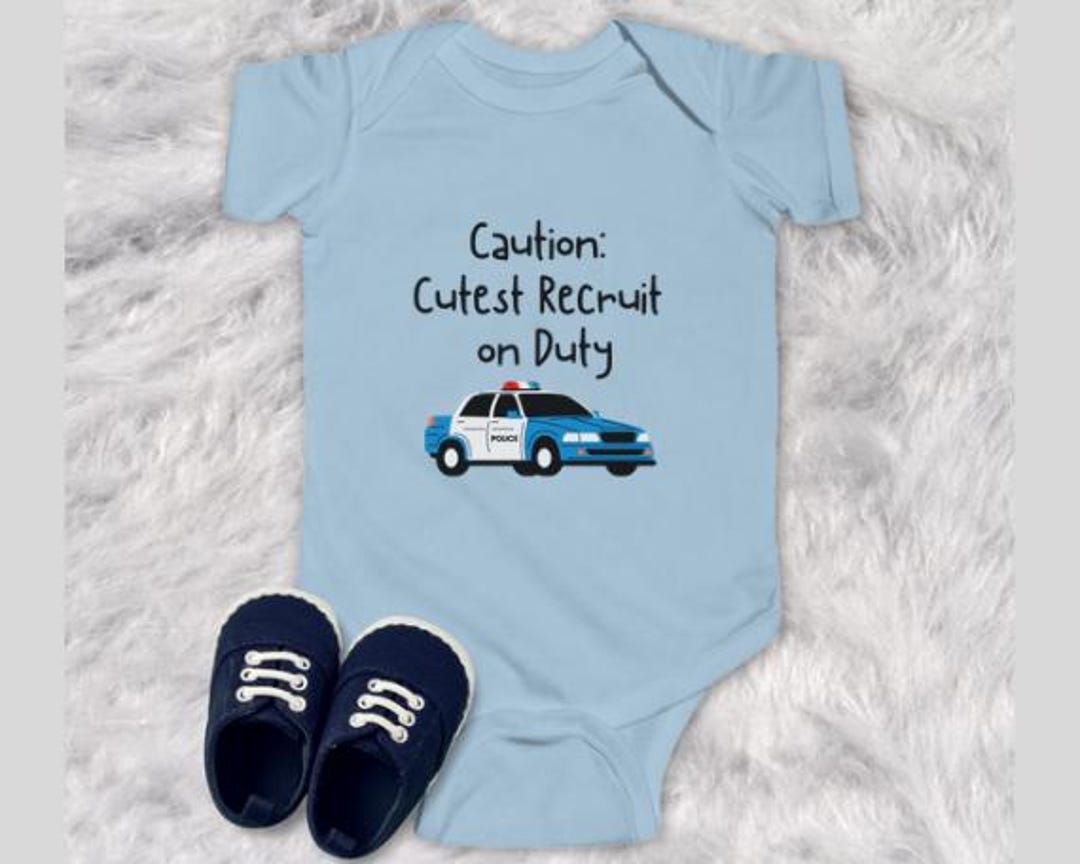 Police Baby Clothes, Police Baby Gift, Police Officer Baby Clothes - Etsy