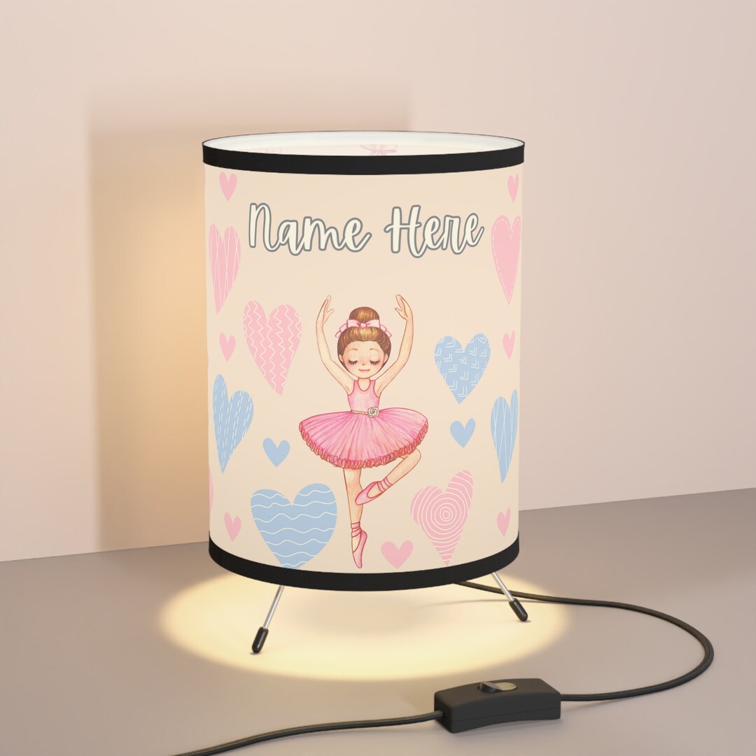 Dance Lamp, Custom Dance Decor, Dance Room Decor, Dance Things, Girls ...