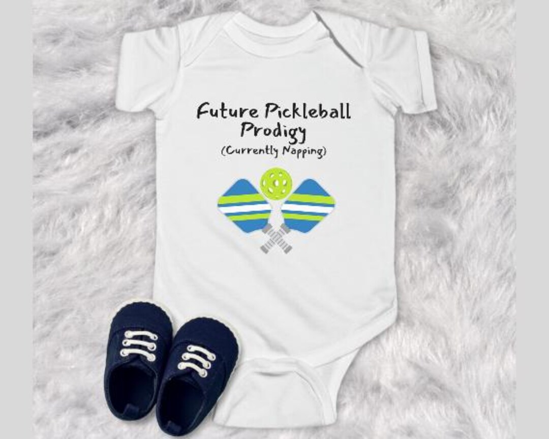 Baby Pickleball, Pickleball Baby Announcement, Pickleball Shirt for ...