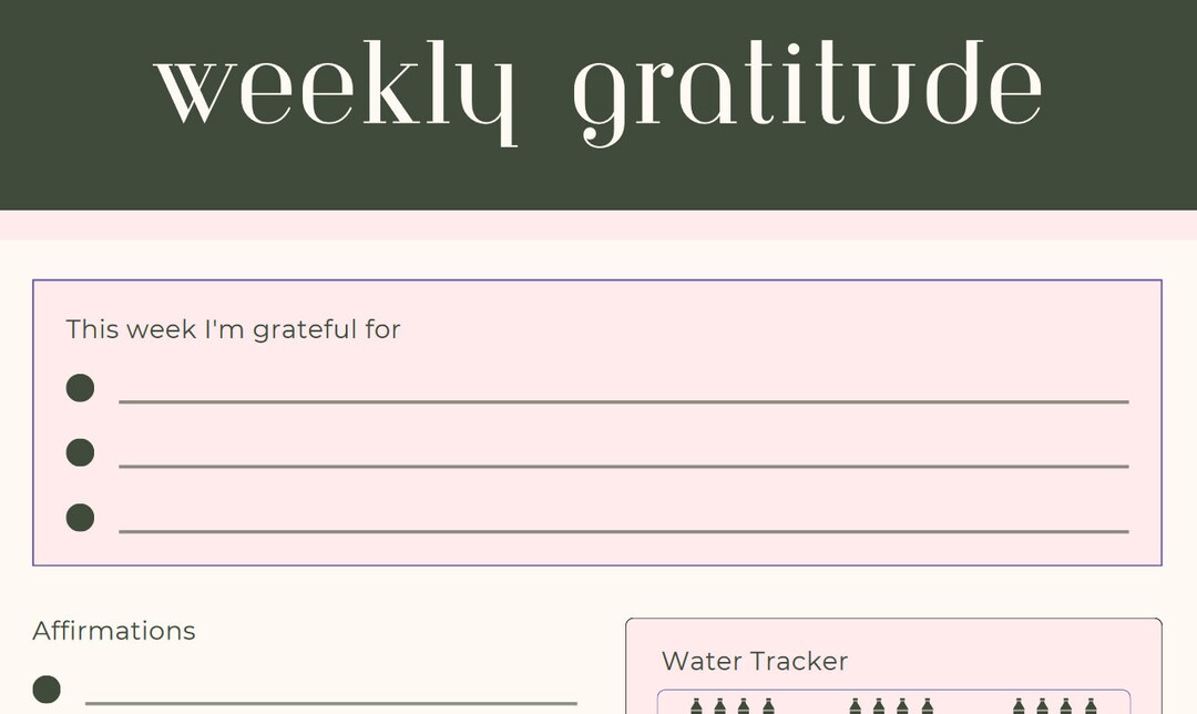 The Alignment Planner | Printable Template | Goodnotes Compatible ...