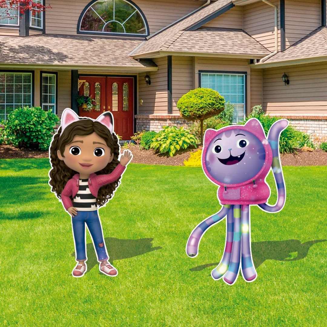 Gaby Dollshouse Cutout and Yard Sign - Etsy