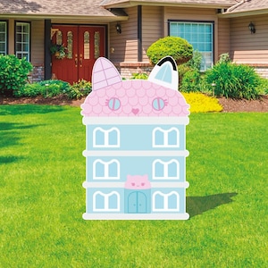 Gaby Dollshouse Cutout and Yard Sign - Etsy