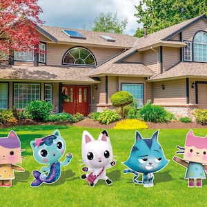 Gaby Dollshouse Cutout and Yard Sign - Etsy