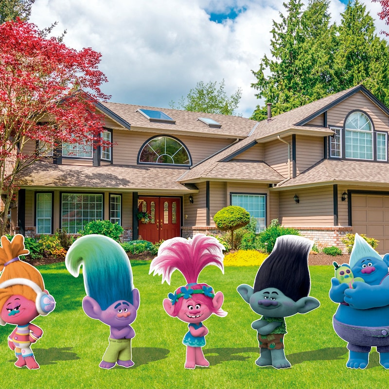 Trolls Backdrop - Etsy