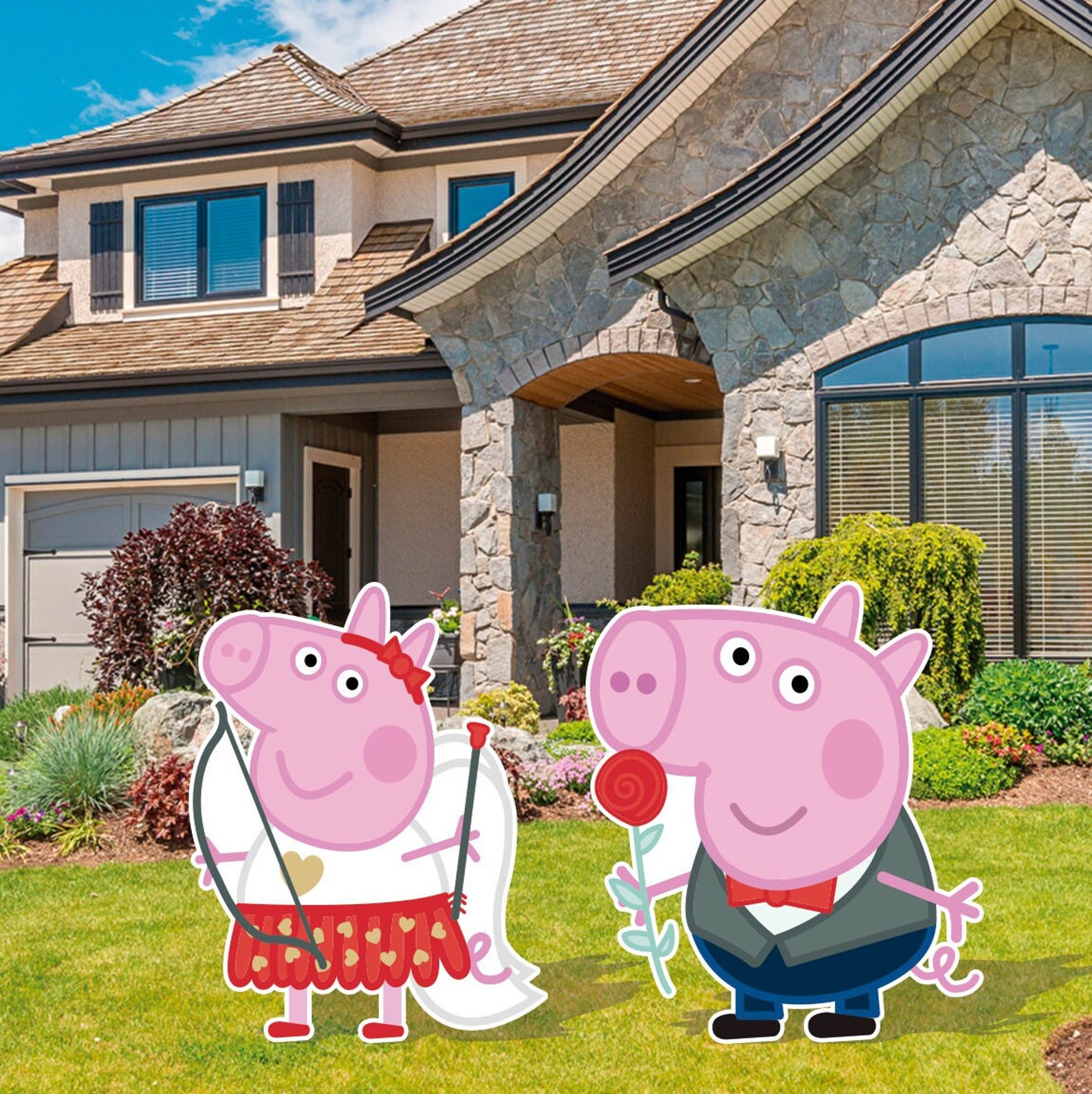 Pig Cutout and Yard Sign - Etsy