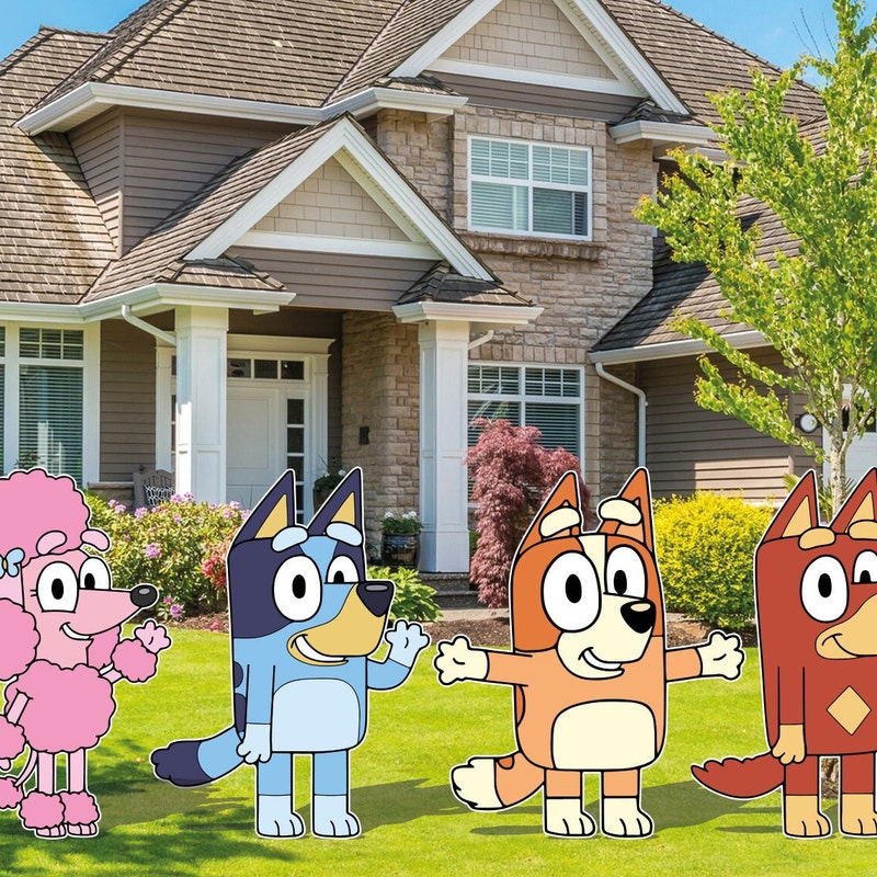 Bluey Cutouts - Etsy