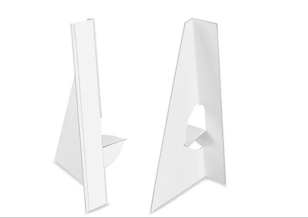 Easel Back Made From Corrugated Plastic for INDOOR - Etsy