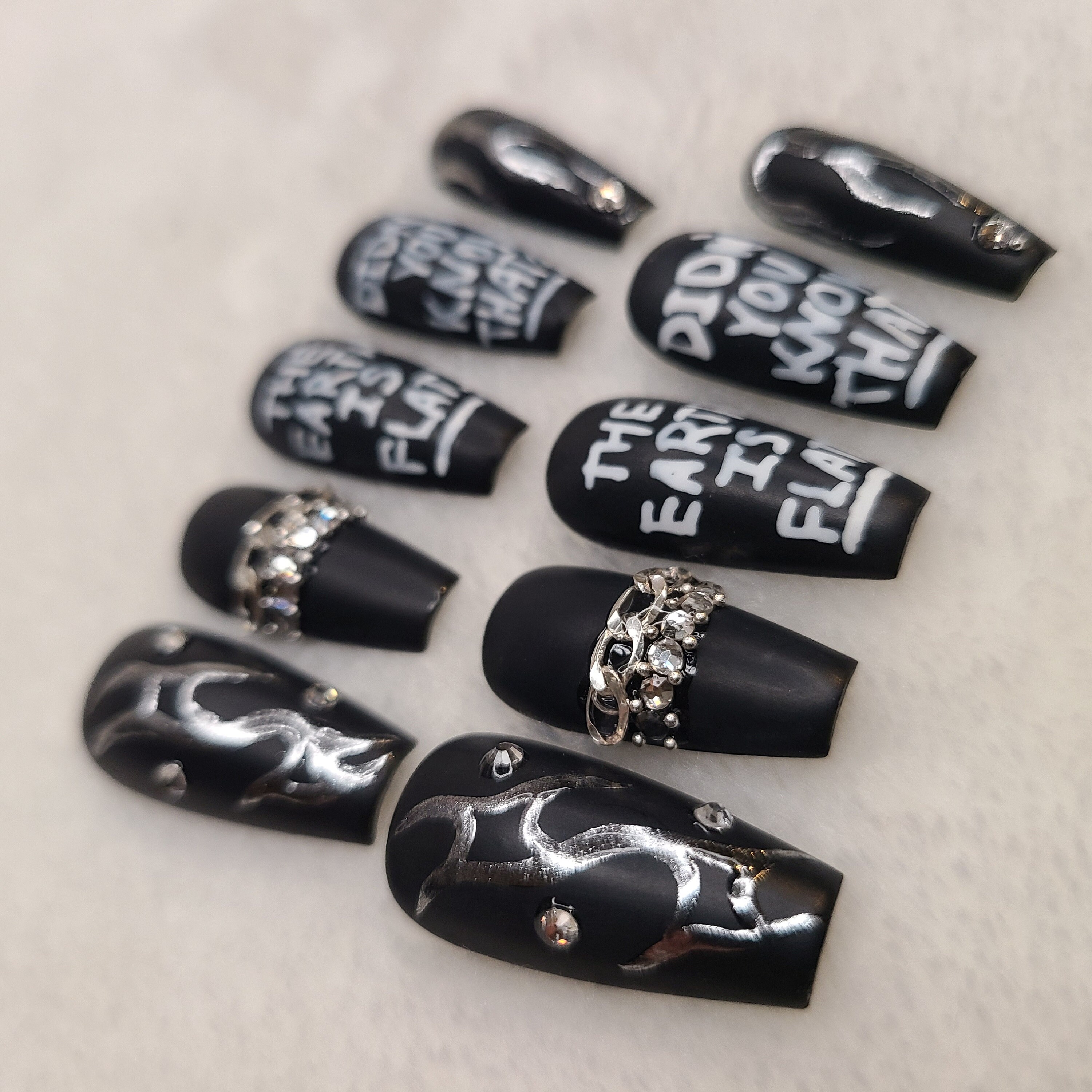 SUGA yet to Come in Busan Press on Nails BTS Press on Nails Yoongi ...