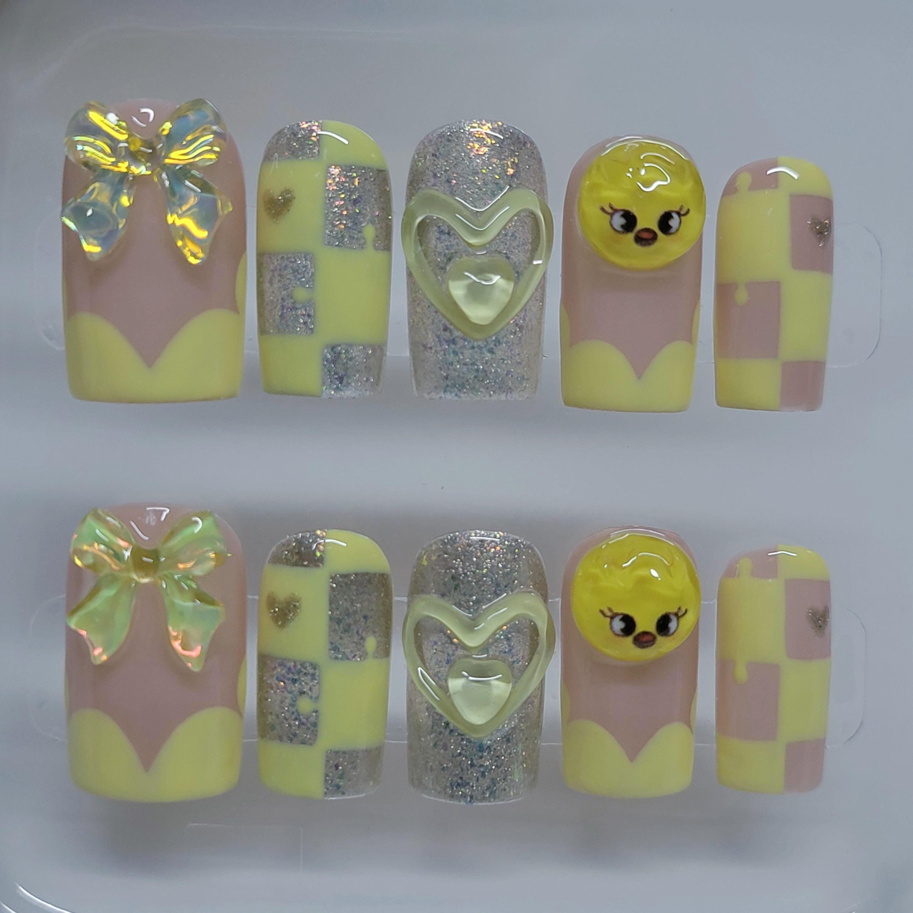 BBOKARI Felix Press on Nails | Bbokari Nails | Bbokari Nail Design ...