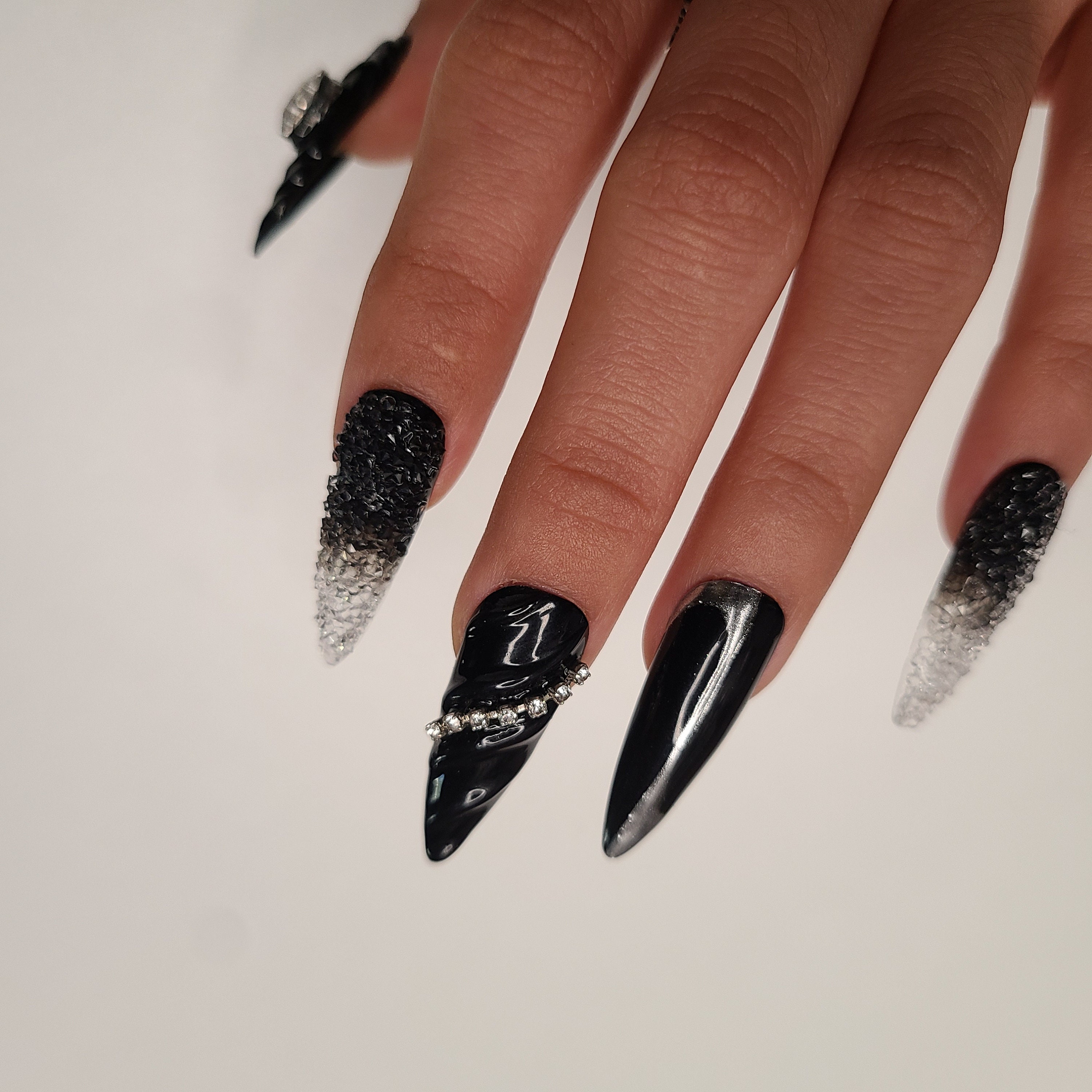 Enhypen Bite Me Press on Nails Kpop Inspired Nails Enhypen - Etsy