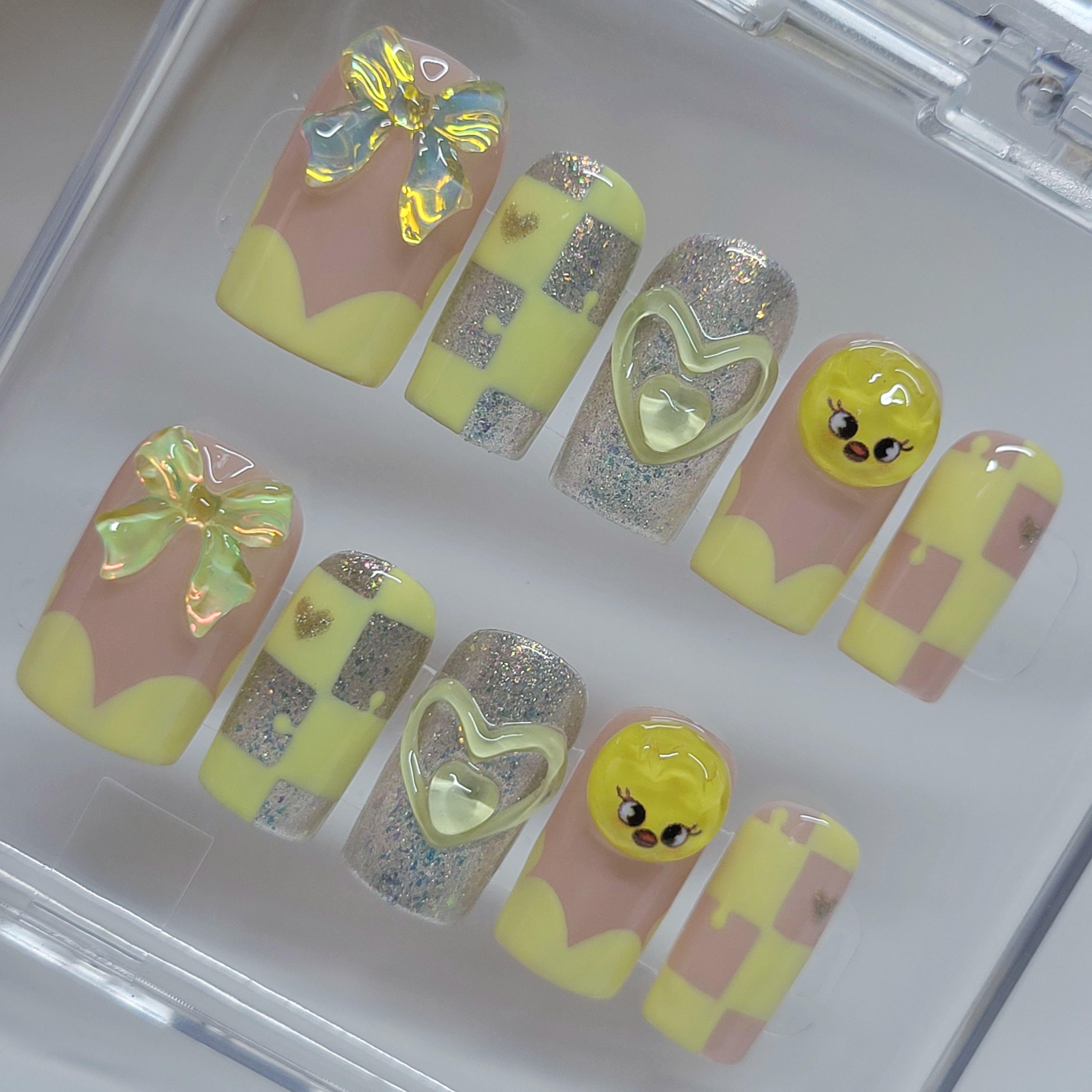 BBOKARI Felix Press on Nails | Bbokari Nails | Bbokari Nail Design ...