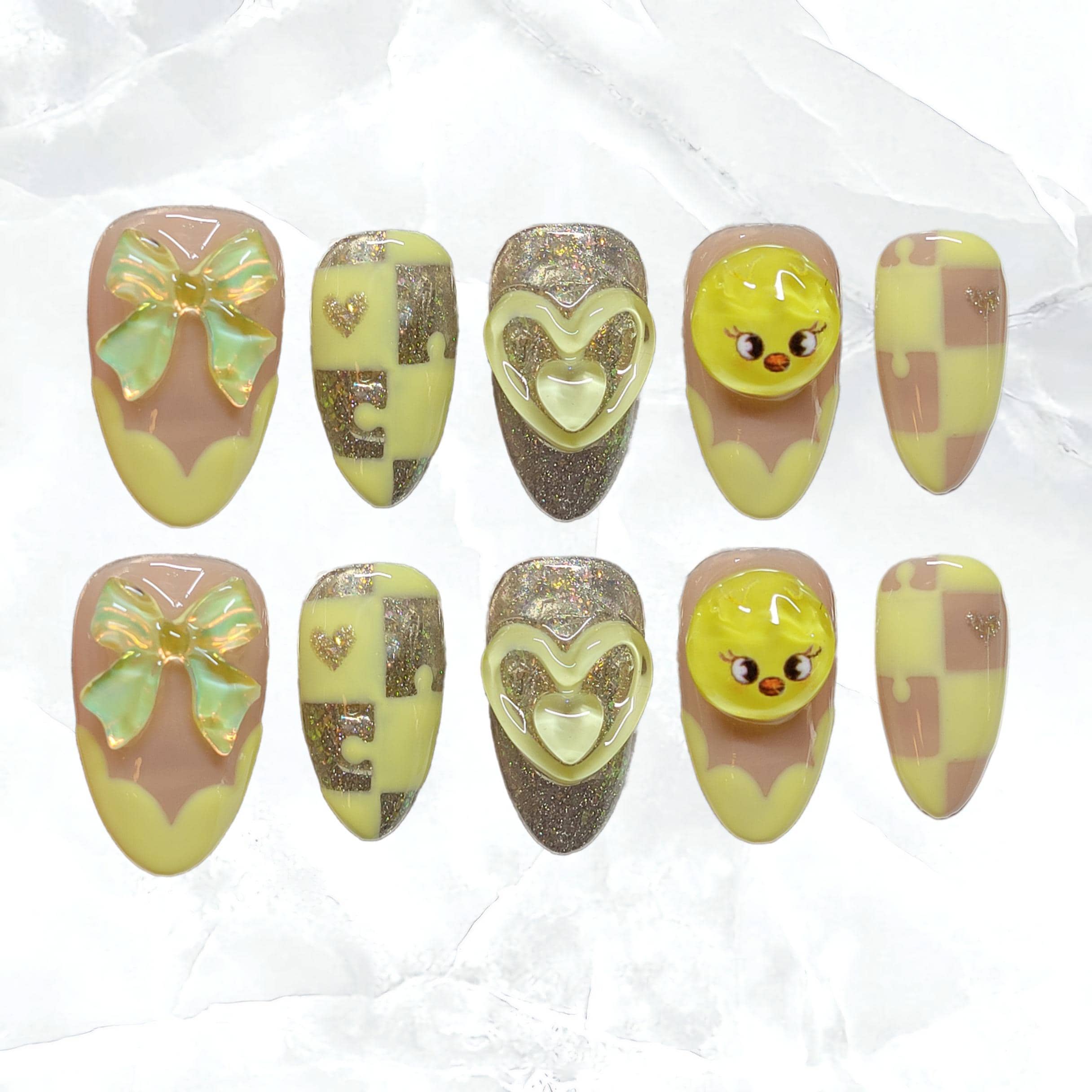 BBOKARI Felix Press on Nails | Bbokari Nails | Bbokari Nail Design ...