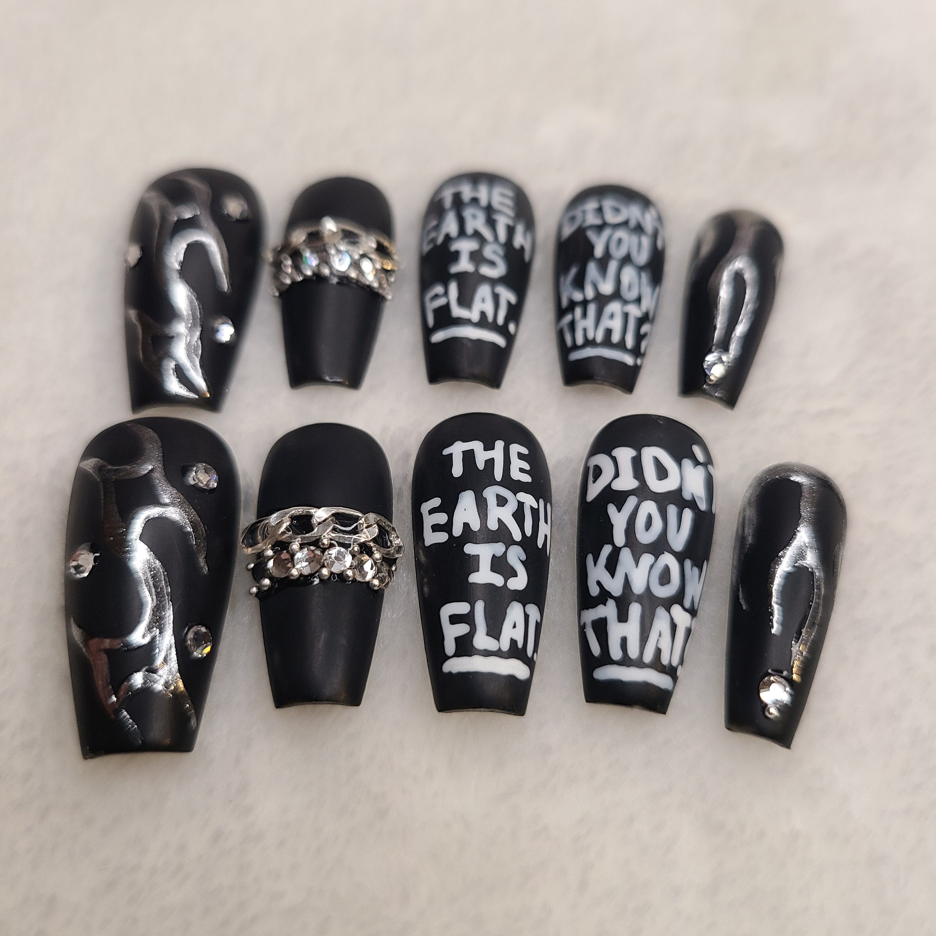 SUGA yet to Come in Busan Press on Nails BTS Press on Nails Yoongi ...