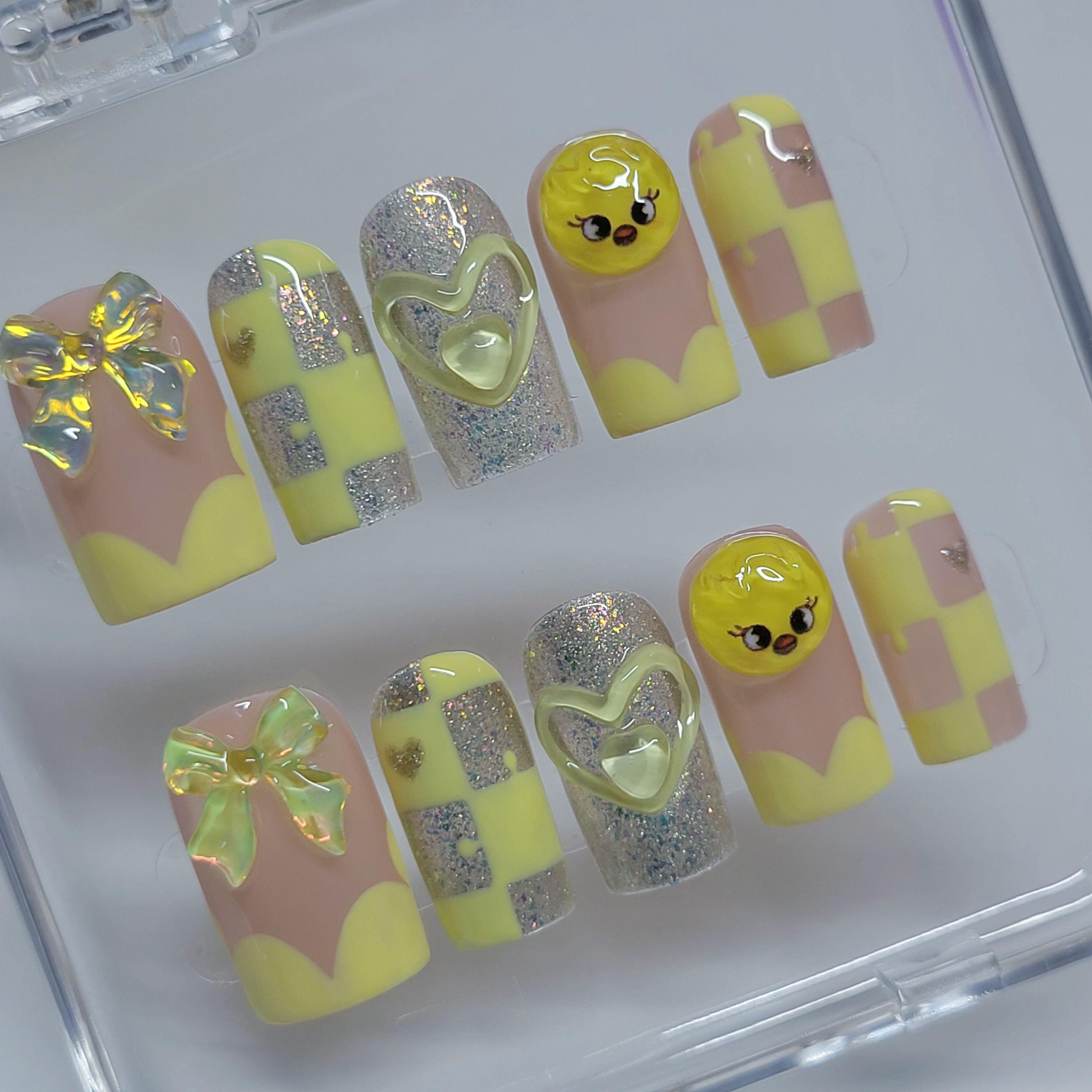 BBOKARI Felix Press on Nails | Bbokari Nails | Bbokari Nail Design ...