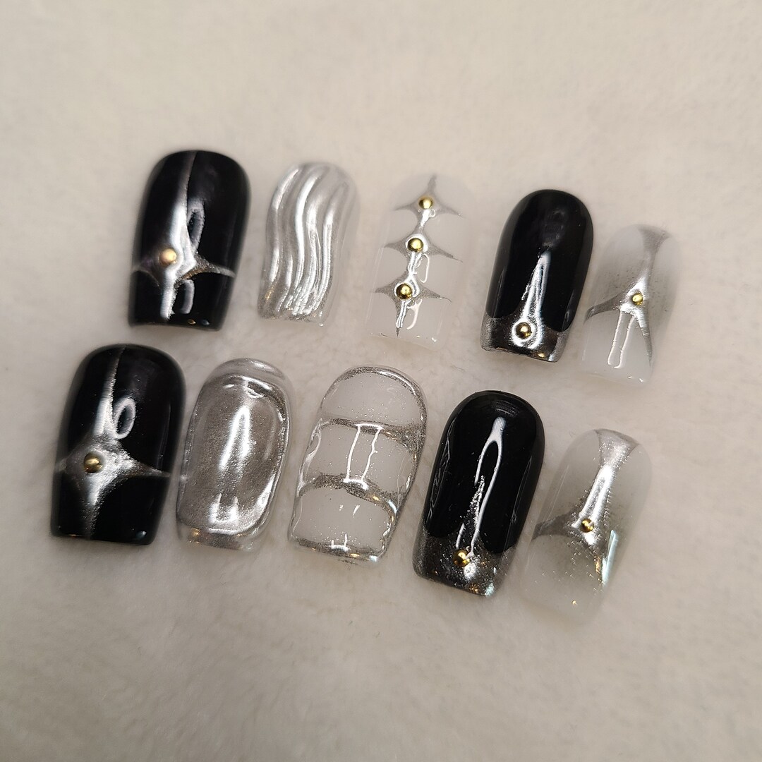 NCT 127 Fact Check Inspired Nails NCT 127 Press on Nails Kpop Inspired ...