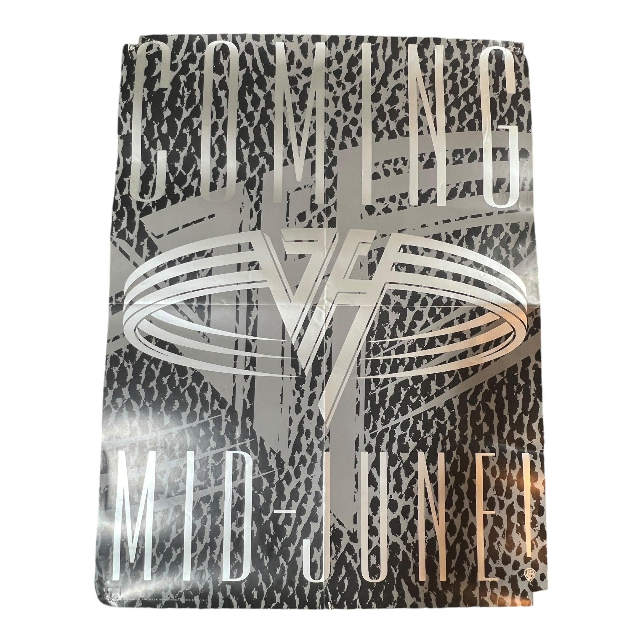 Vintage Poster Van Halen - Etsy