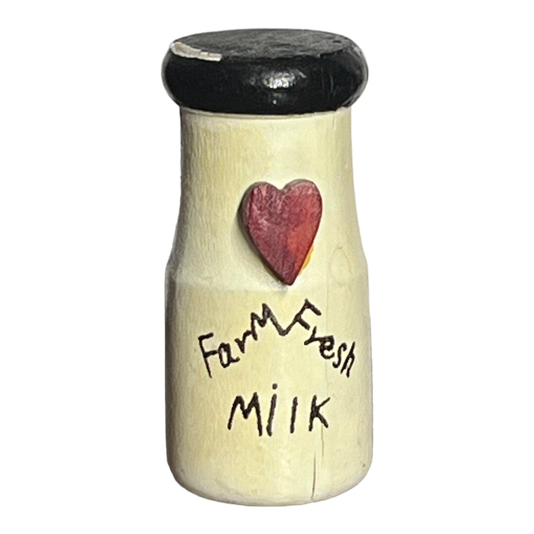 Miniature Wooden Milk Jug - Etsy