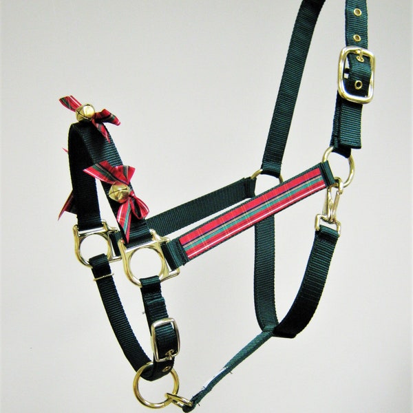 Leather Crown Halter - Etsy