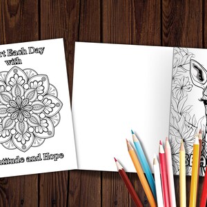 Affirmation Coloring Book for Adults - Etsy