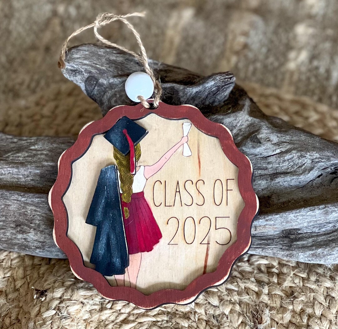2025 and Beyond Graduation Ornament – Hand Painted, Personalized ...