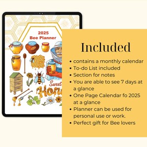 2025 Bee Planner | Beekeeper Planner | Beekeeping Printable | Bee ...