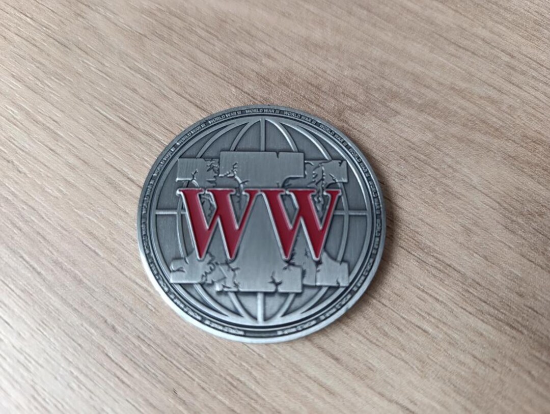 Unique Ukrainian Military Challenge Coin WW III - Glory Collectible - Etsy