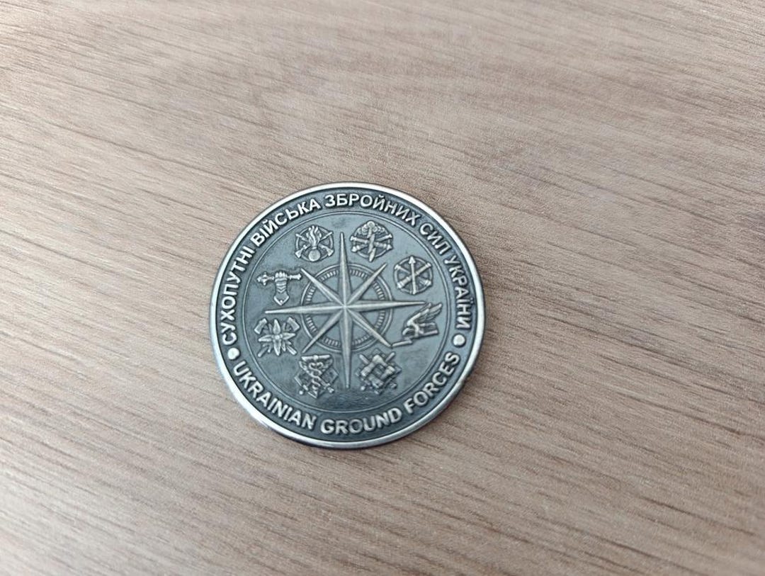 Ukrainian Ground Forces Challenge Coin – Military Collectible - Etsy