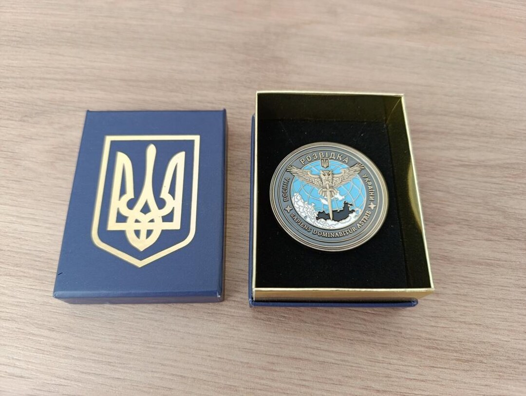 Unique Ukrainian Military Challenge Coin: International Legion of ...