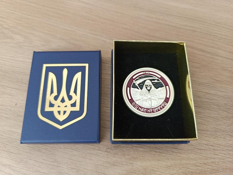 Unique Ukrainian Military Challenge Coin: Drone FPV. Operator UAV in ...