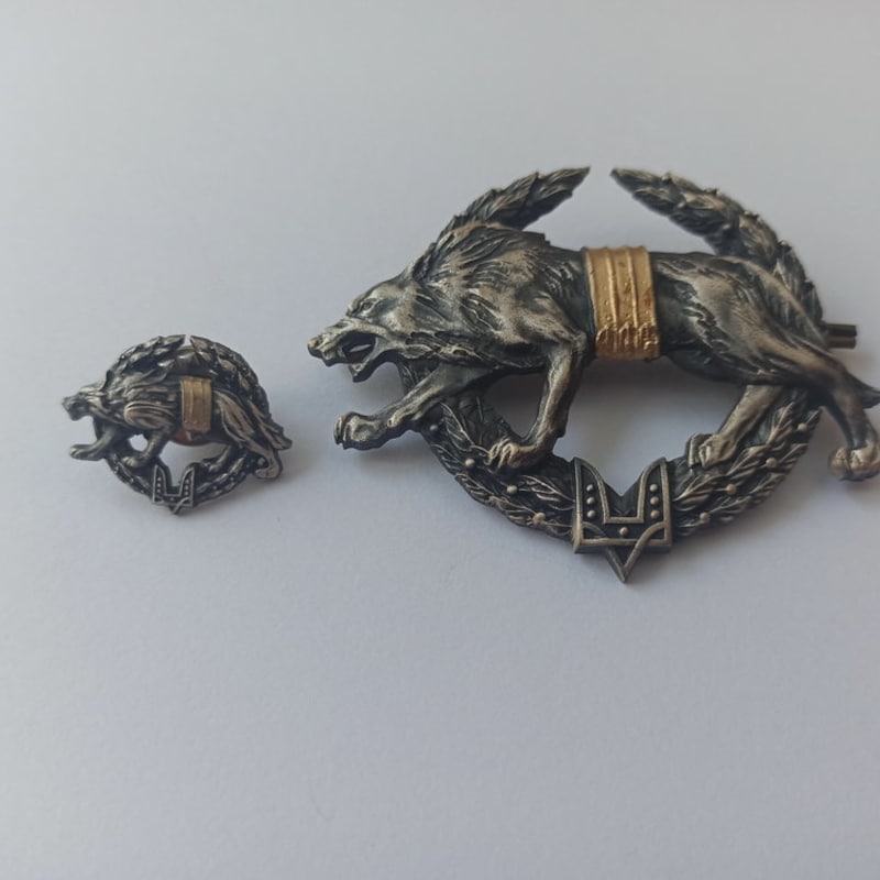 Wolf Military Patch - Etsy