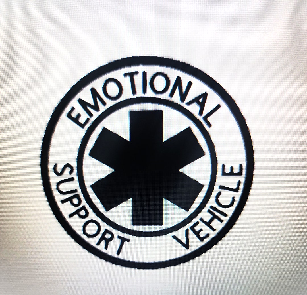 Emotional Support Vehicle| Truck, Car Offroad, Atv - Etsy