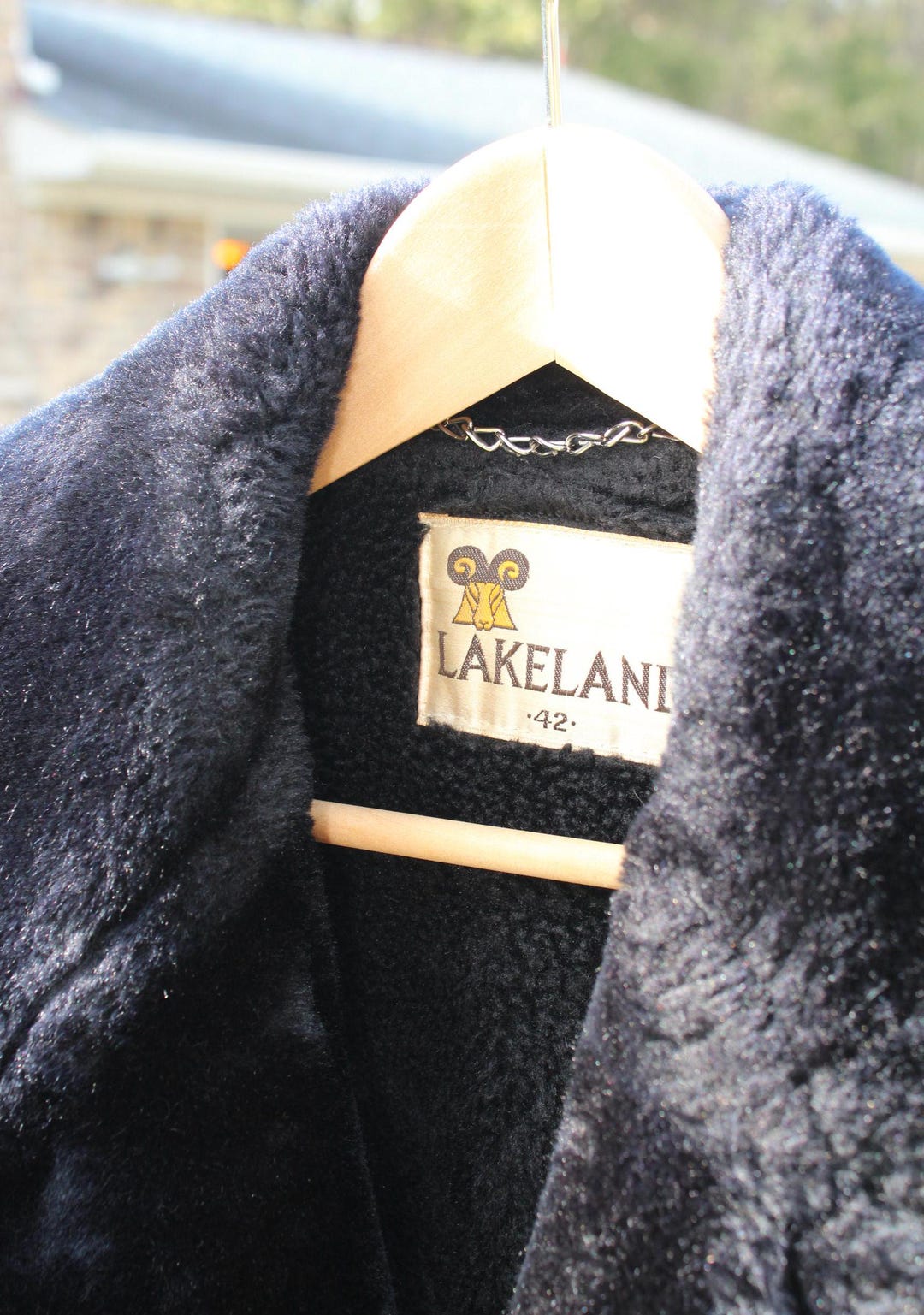 Vintage Lakeland Heavyweight Wool Jacket/ Winter Coat/ Faux Fur Coat ...