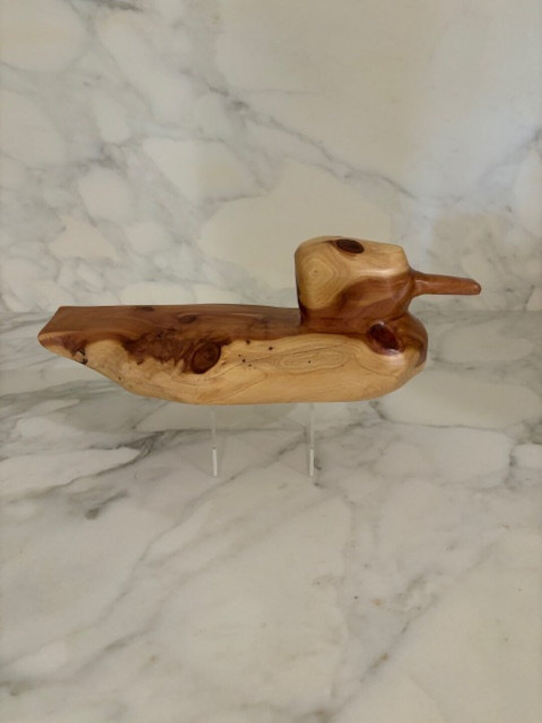 Rustic Reclaimed Arizona Cypress Decorative Handmade Wooden Duck Art - Etsy