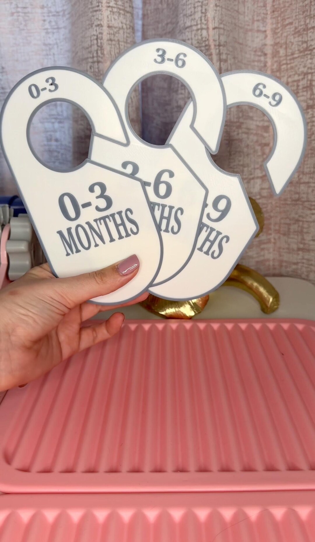 Baby Clothing Separators / Clothing Hanger Separator / Clothes Tag - Etsy