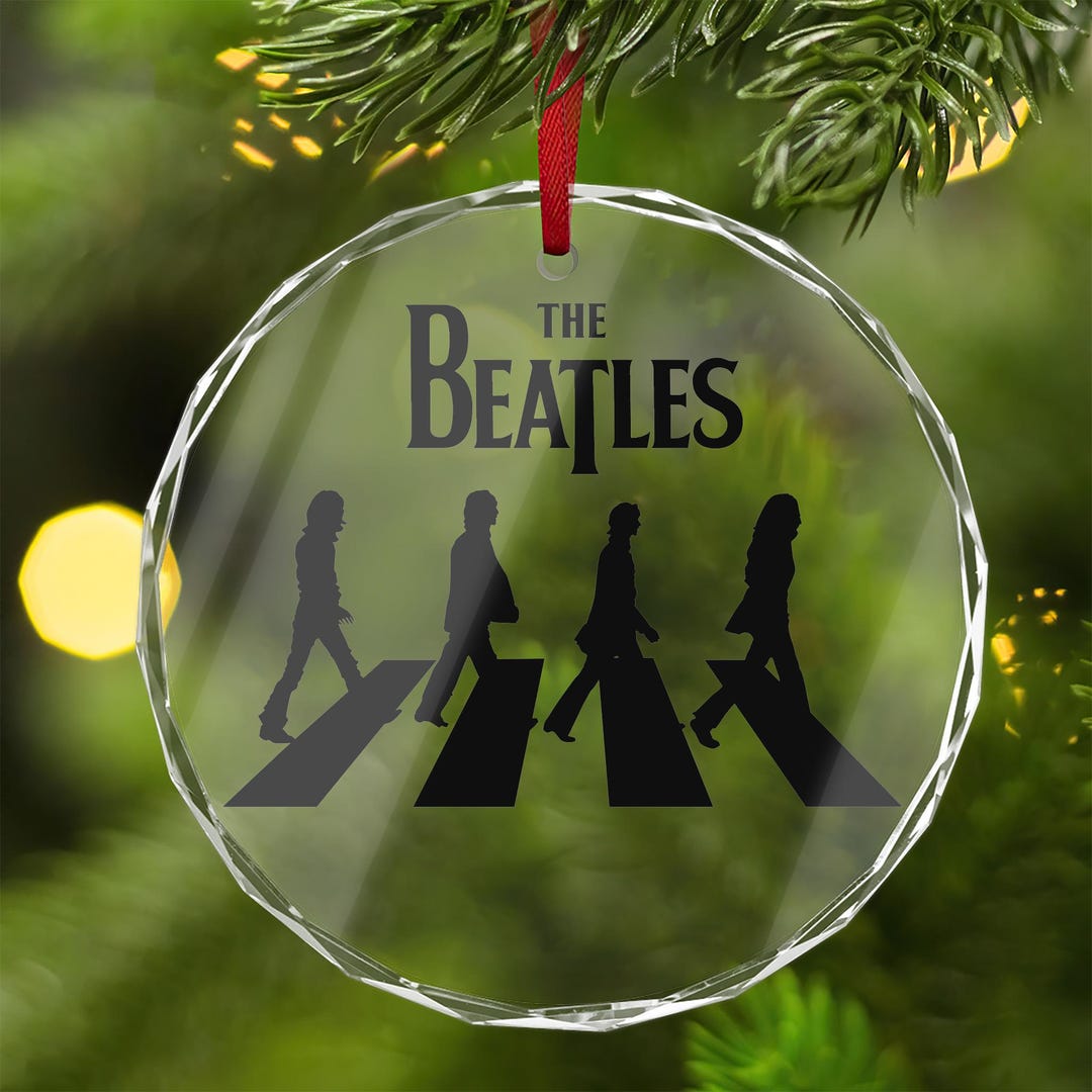 The Beatles Crystal Ornament | Unique Music Gift | Perfect Gift ...