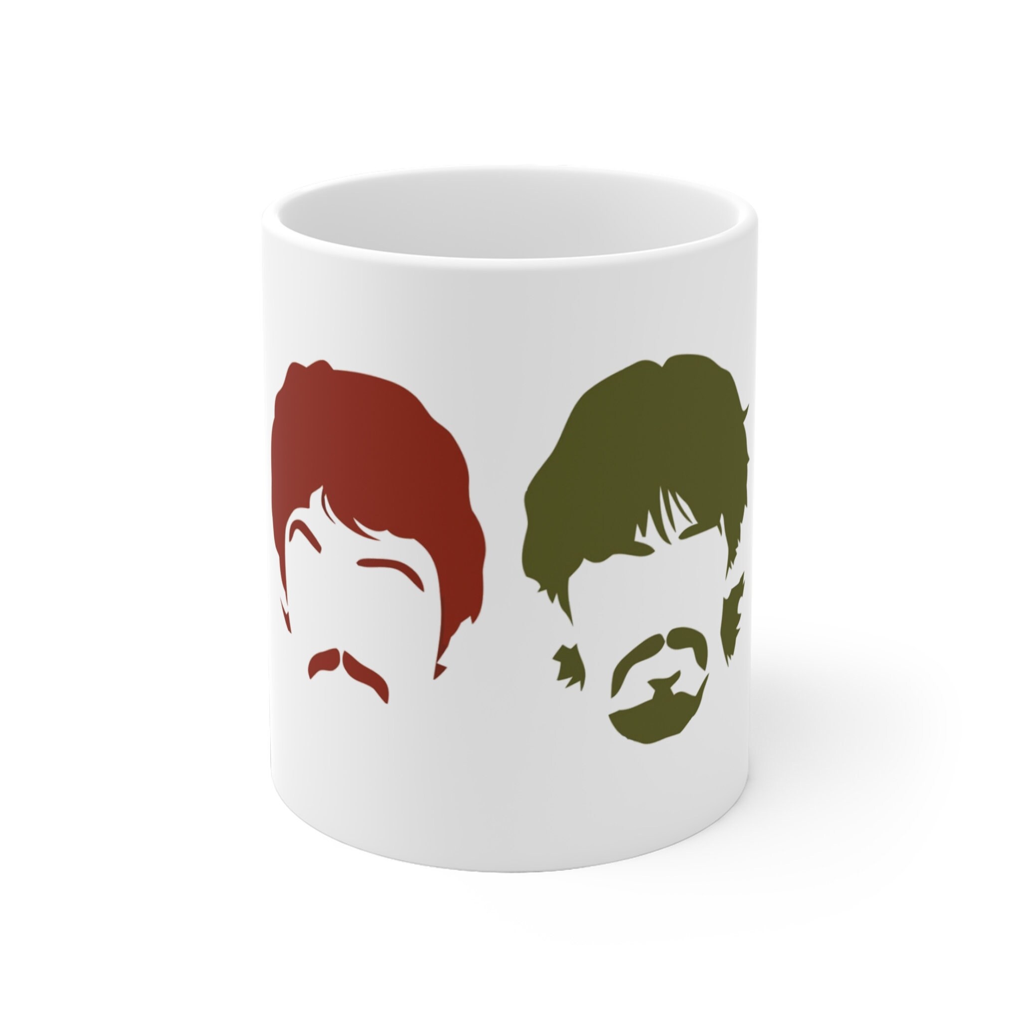 The Beatles Faces Mug, Iconic Mug, Beatle Lovers Mug, Retro Band Coffee ...