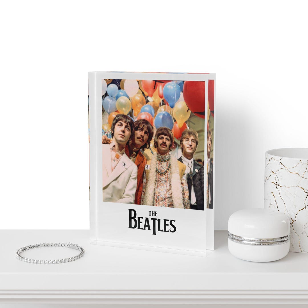The Beatles New Album Celebration Photo Block | Album Party Photo Gift ...