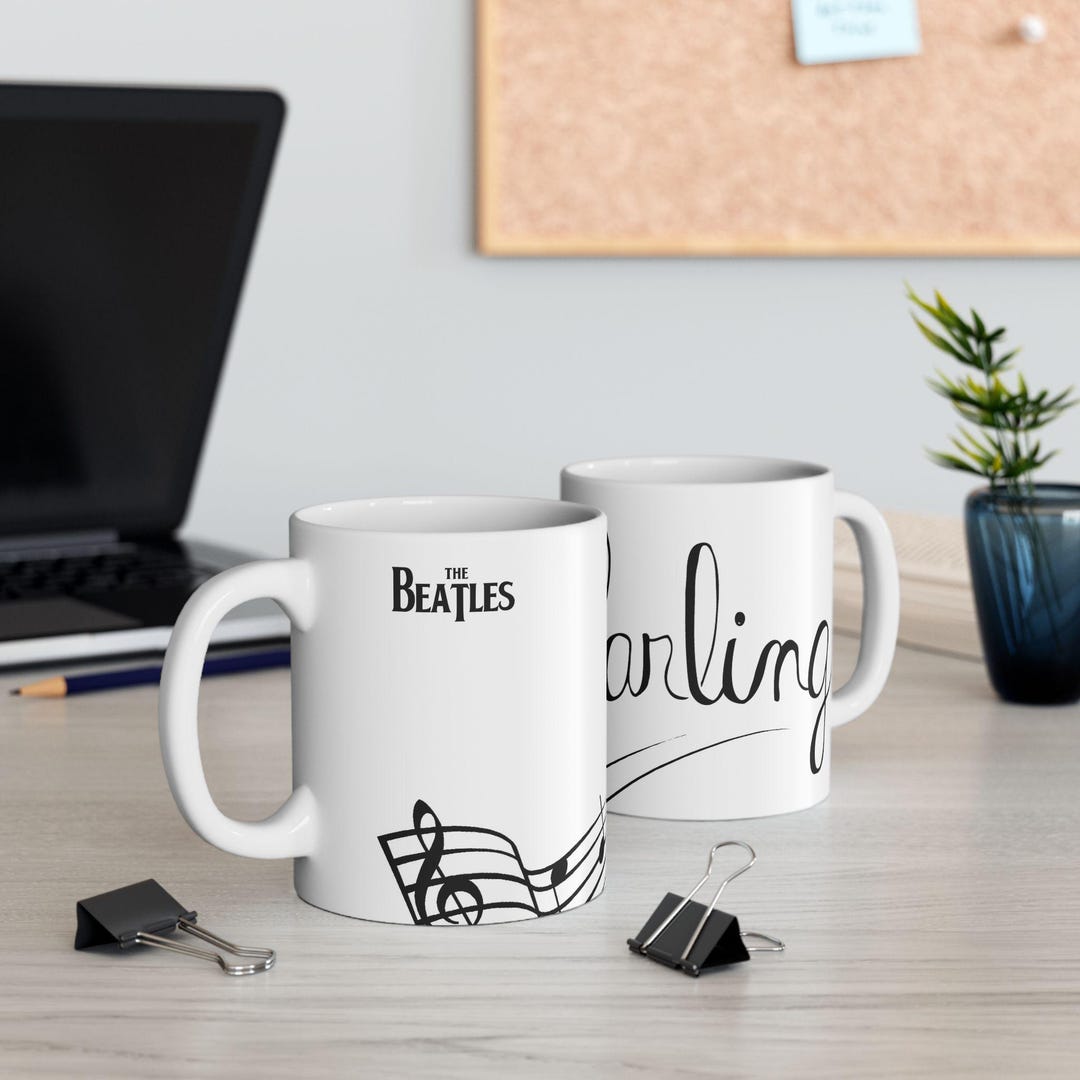 The Beatles Oh Darling Mug, Iconic Songs Mug, Music Fans Gift, Gift for ...