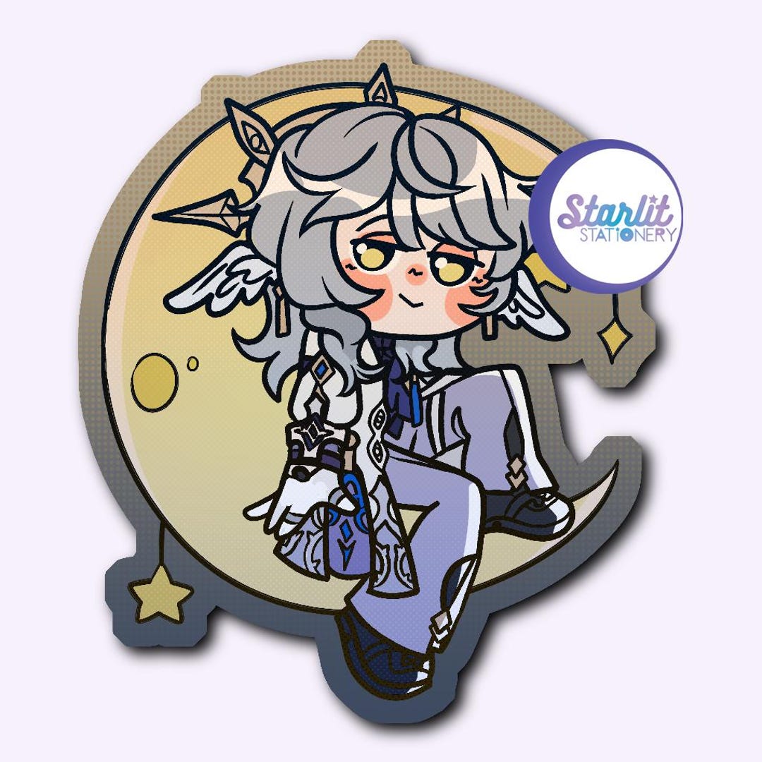 Sunday Honkai Star Rail Chibi Kawaii Cute Sticker - Etsy