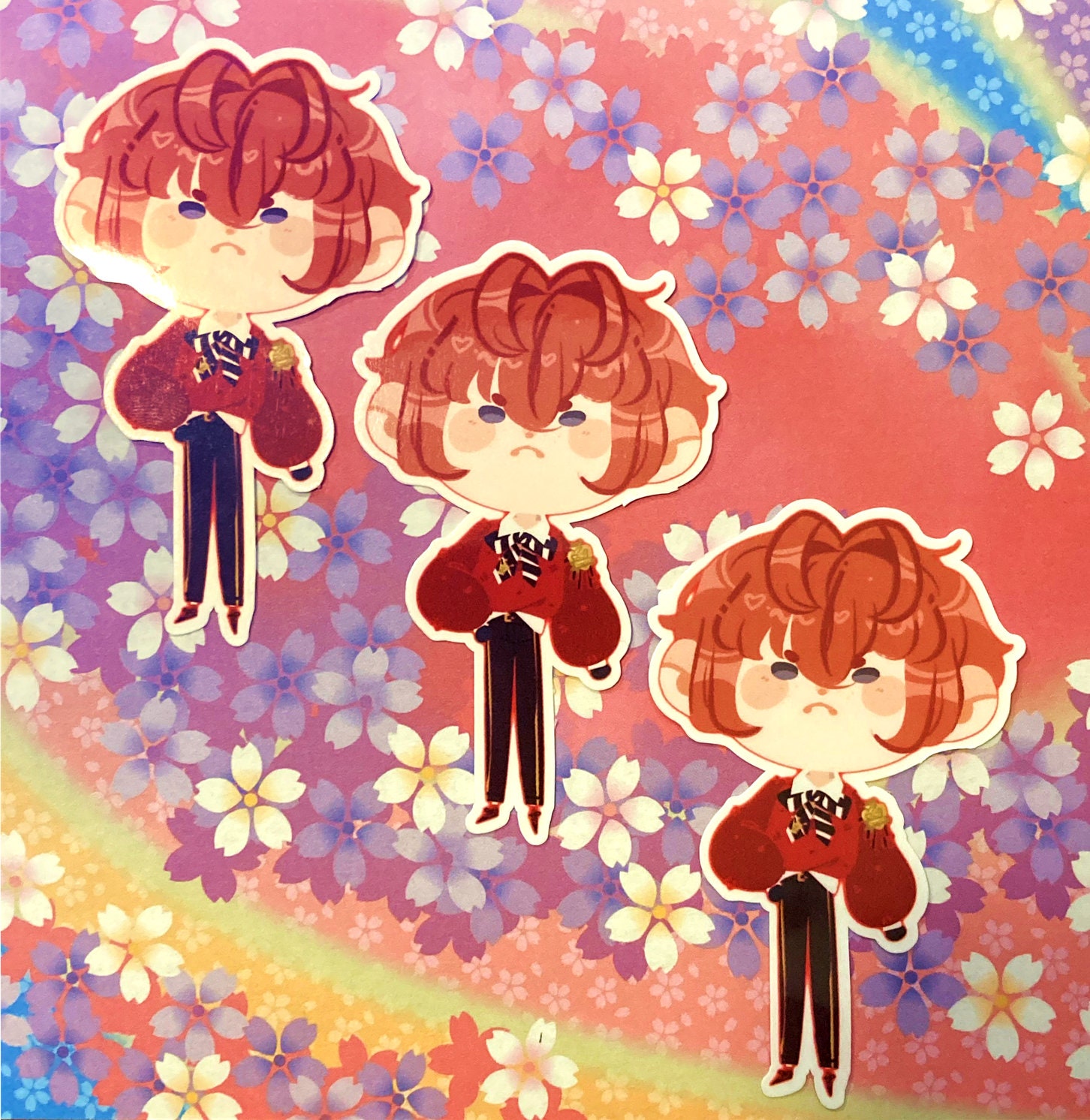 TWST Twisted Wonderland Riddle Rosehearts Chibi Sticker - Etsy