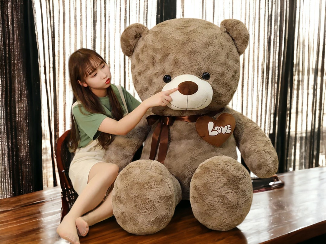 Adorable 2-color Teddy Bear High-quality Stuffed Animal Plush Toy ...
