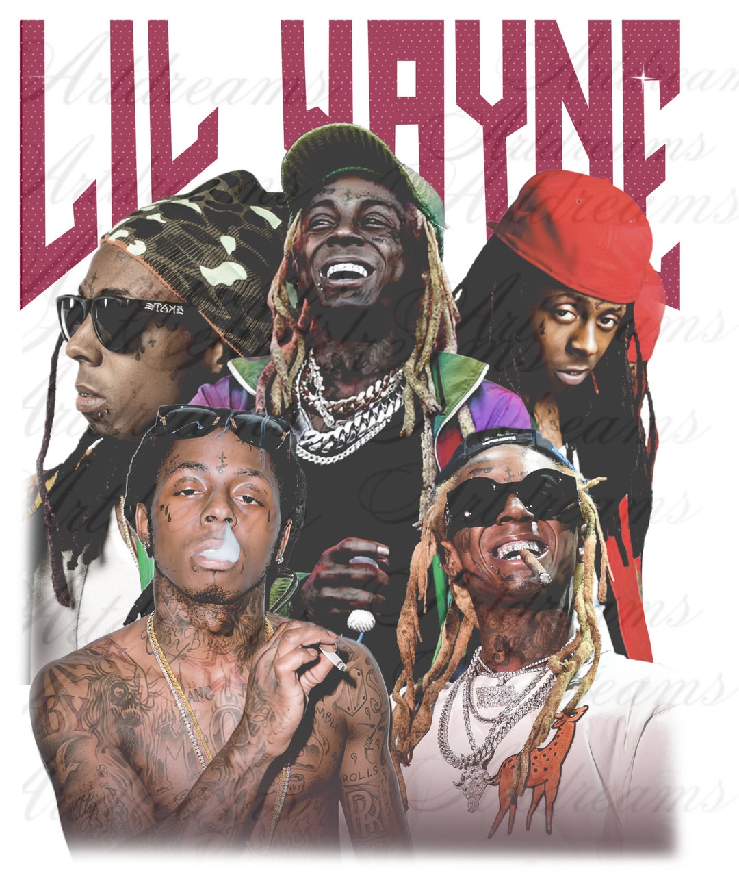 Lil Wanye Png - Etsy