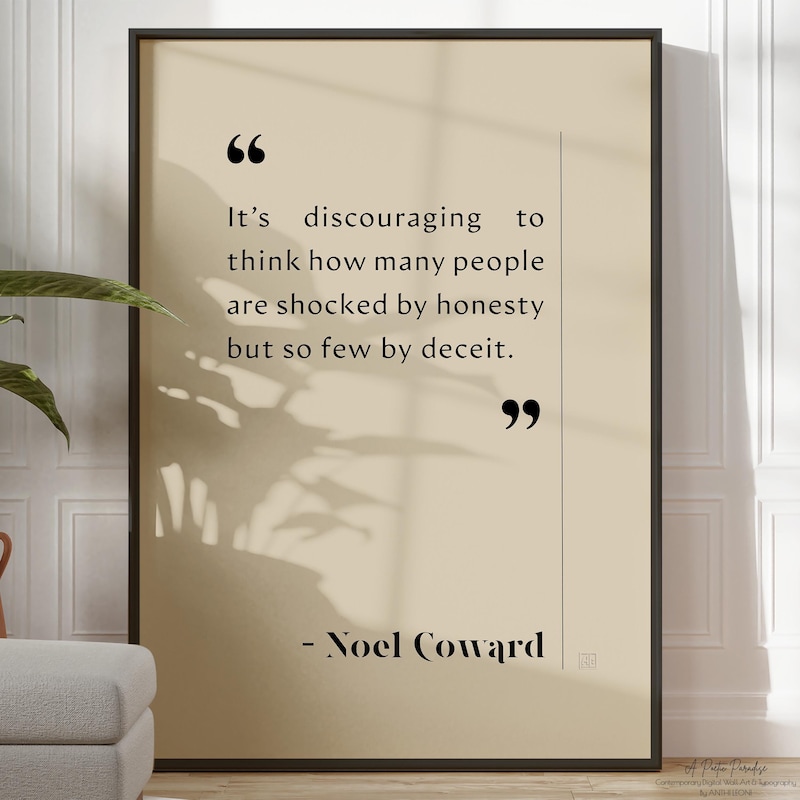 Honesty Wall Poster - Etsy