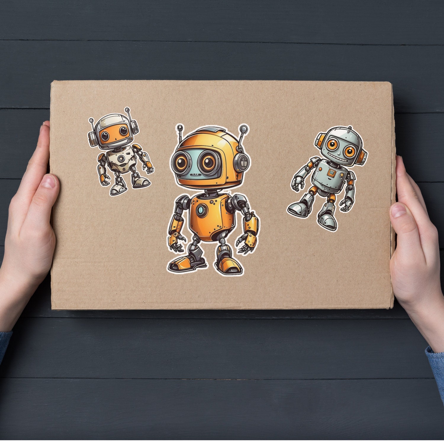 Robots Sticker Bundle, Robots Clipart, Digital Sticker, Goodnotes ...