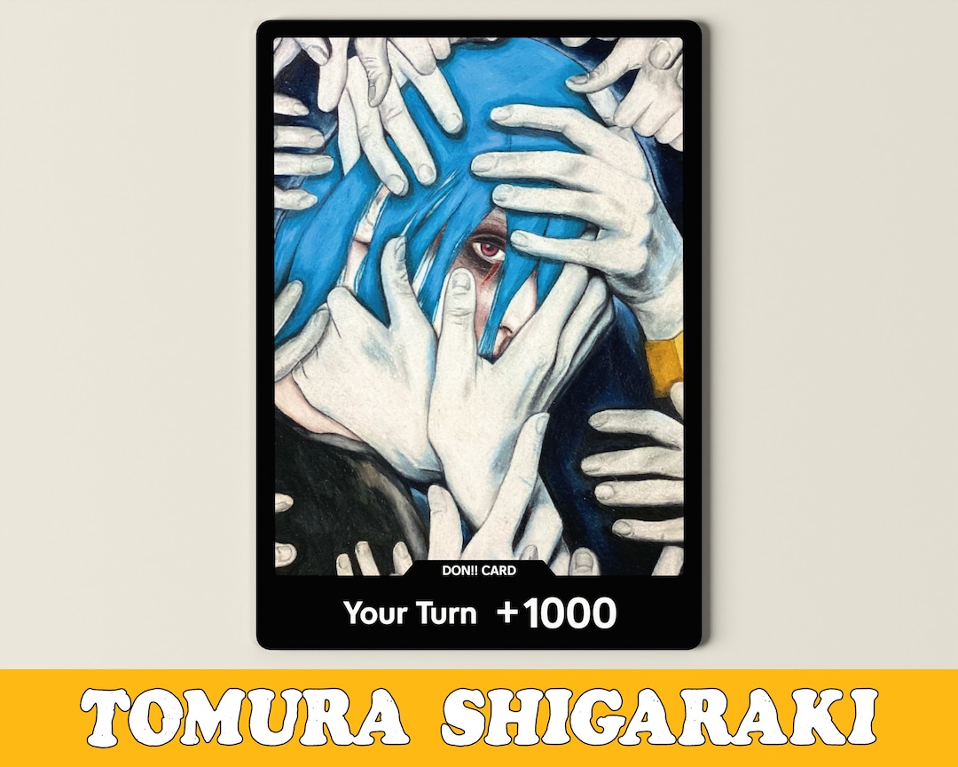 Tomura Shigaraki OPTCG Don Card Custom Alternate Art OP Cards Fanart ...