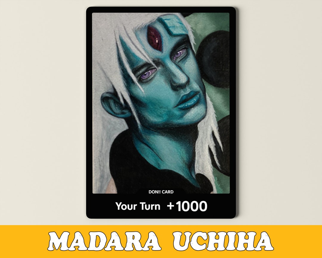 Madara Uchiha OPTCG Don Card Custom Alternate Art OP Cards Fanart Don ...